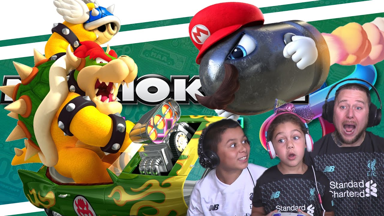 FAMILY RACING BATTLES in Mario Kart 8 Deluxe on Nintendo Switch Part 4 ...