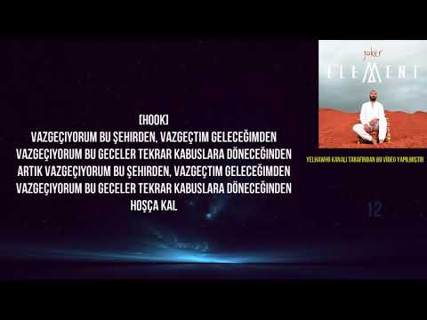Joker-Hoşça Kal [Lyric Video,Sözleri]