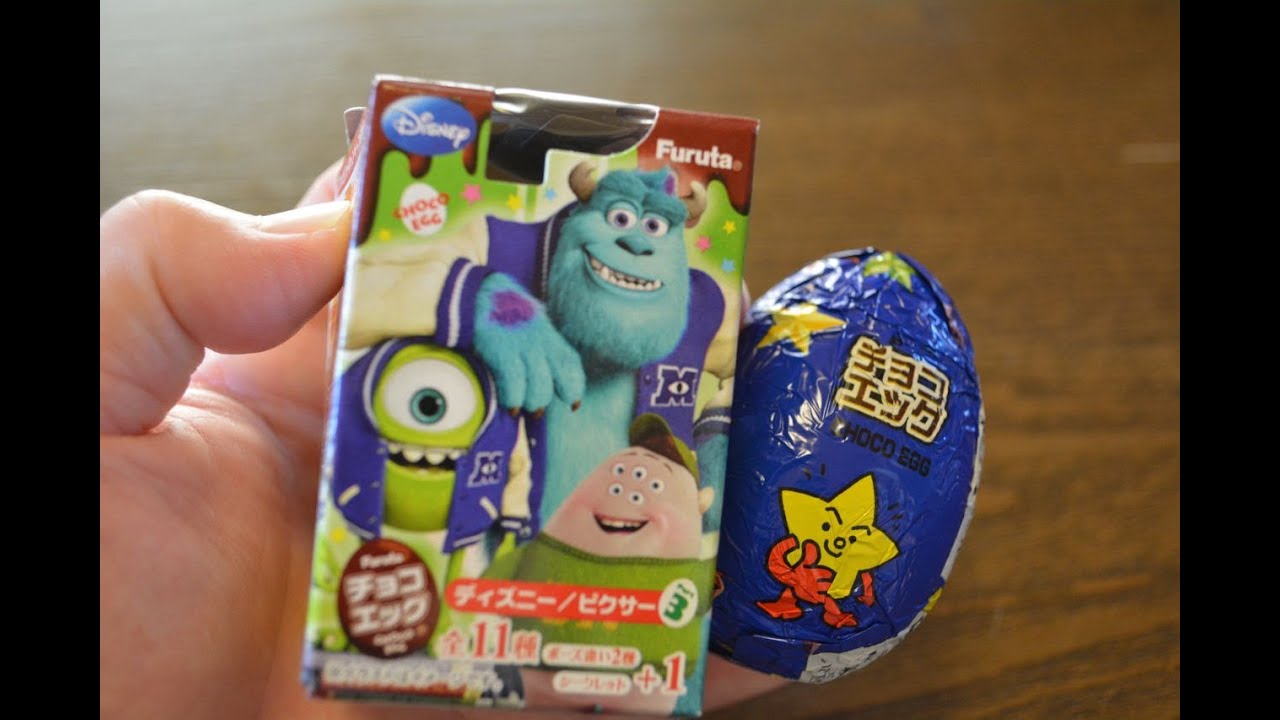 Furuta Choco egg Disney Pixar チョコエッグ ディズニー/ピクサー3 - YouTube