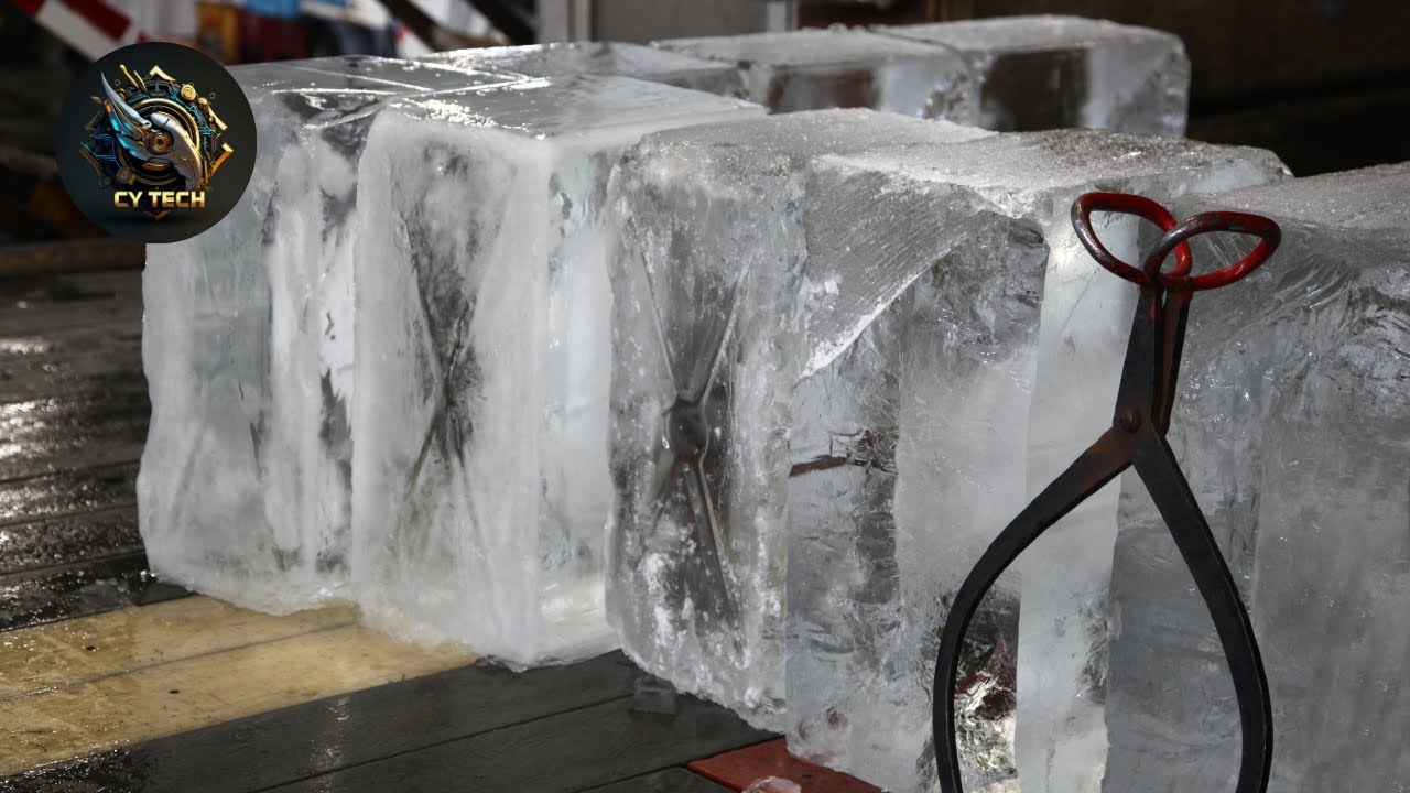 "Inside Pakistan's Ice Making Factory ️🇵🇰 | A Cool Journey!" 𝐂𝐘 𝐓𝐞𝐜𝐡 ...