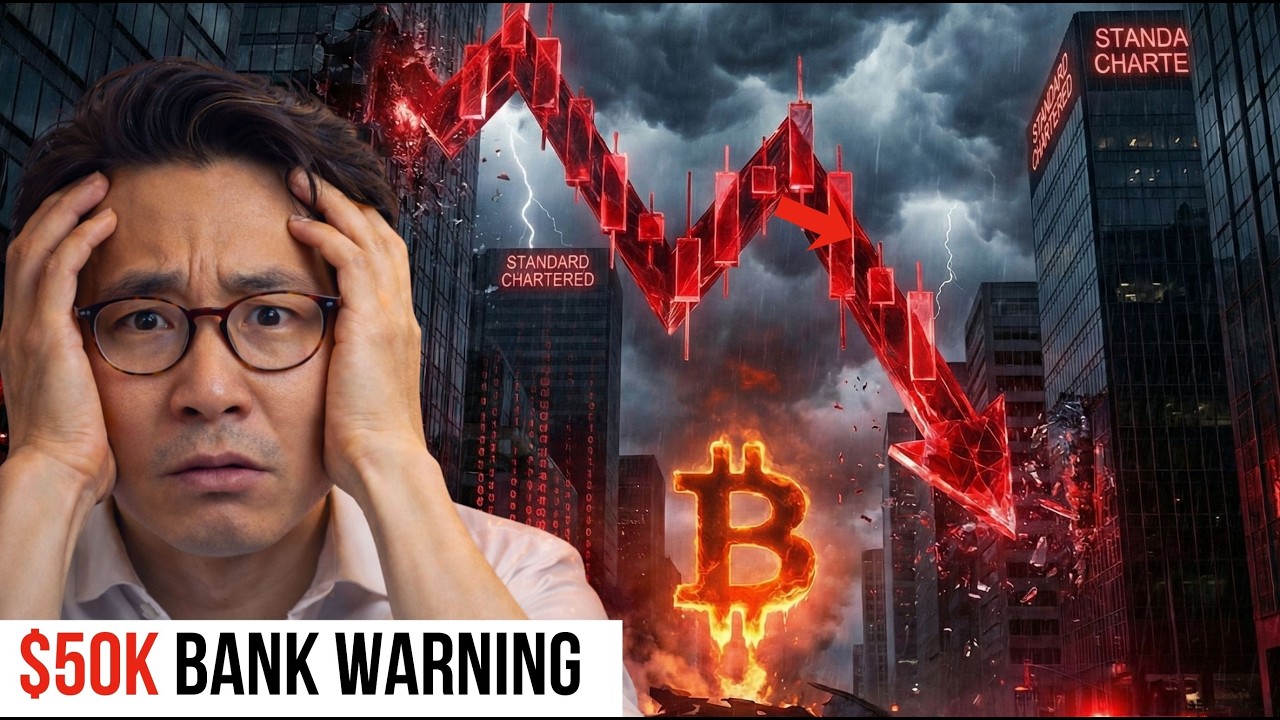 WARNING: Standard Chartered Calls for $50k Bitcoin CRASH (The $3.2B ...