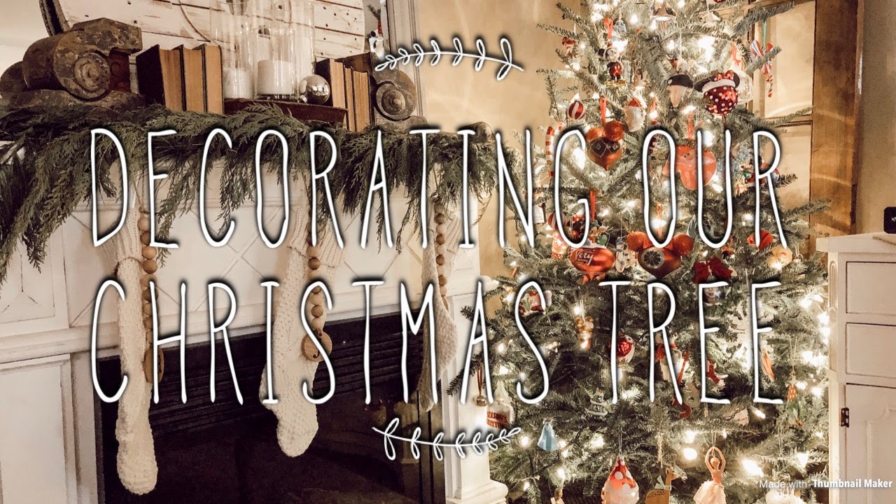 Decorating Our Christmas Tree - YouTube