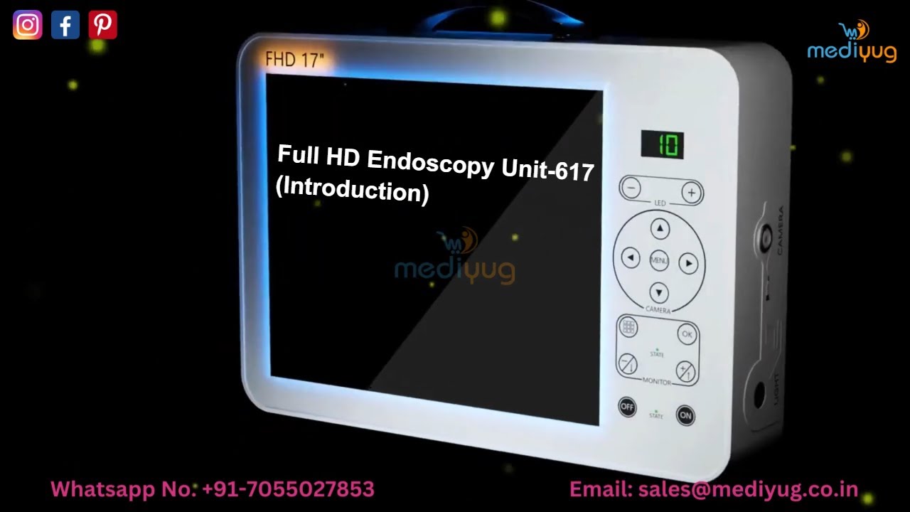 Full HD Portable endoscopy unit-617 (Introduction) | ENT | Laparoscopy ...