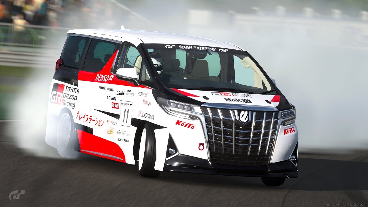 Gran Turismo 7 Toyota Alphard Drift Build - YouTube