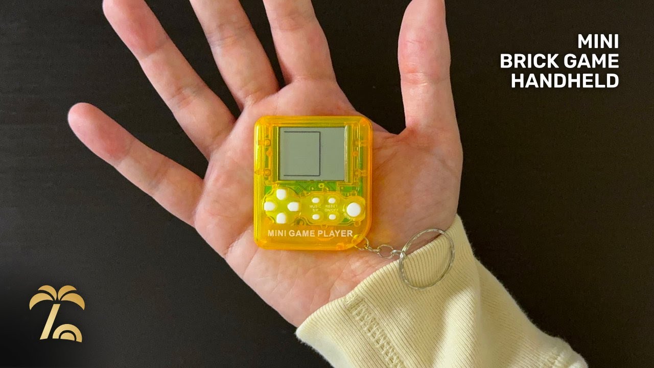 This cheap handheld is nearly the size of a palm | Mini “Brick Game ...
