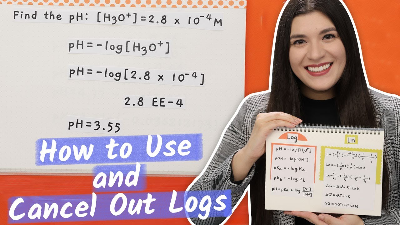 Using Logarithms And Natural Logarithms In Chemistry YouTube