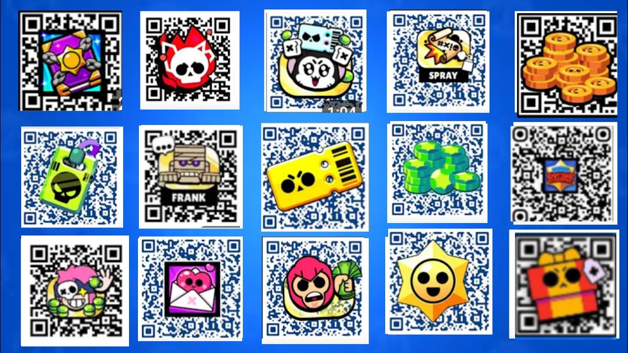 NEW 2025 🩷 ALL WORKING QR CODES 😍BRAWL STARS QR CODE 🤓 QR CODE BRAWL ...