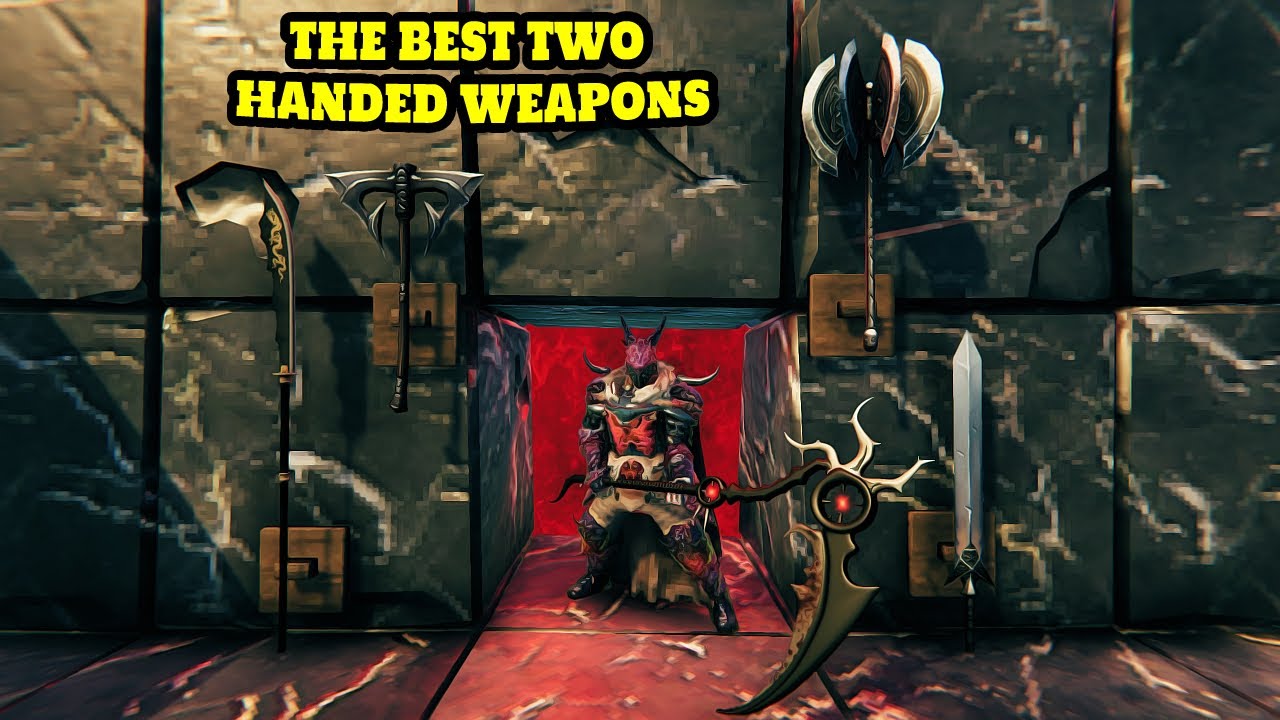 BEST TWO HANDED WEAPONS on a mod - Valheim Mods - YouTube