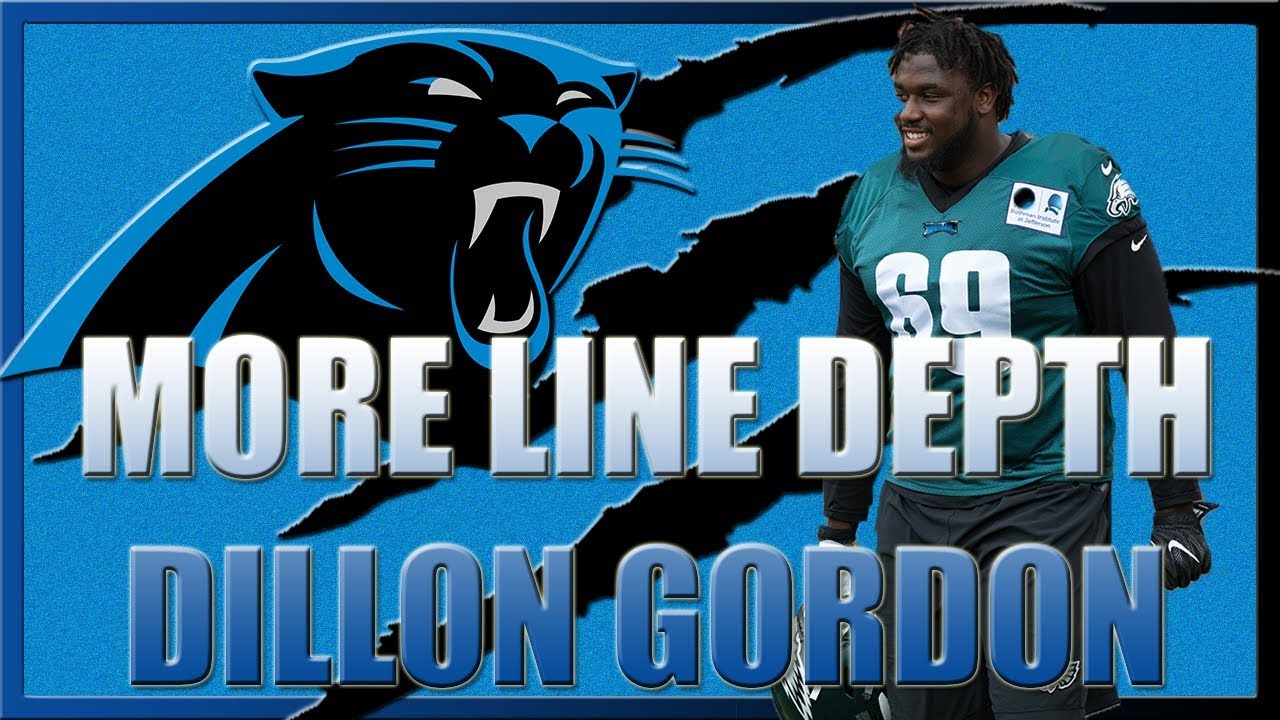 CAROLINA PANTHERS SIGN OT DILLON GORDON TO 2 YEAR DEAL | @Shellitronnn ...