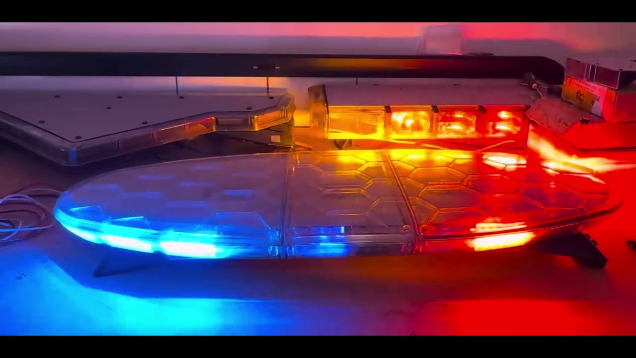FEDERAL SIGNAL ARJENT S2 - ALL LIGHTS WORKING! - LAPD ARJENT S2 @LAPDHQ ...