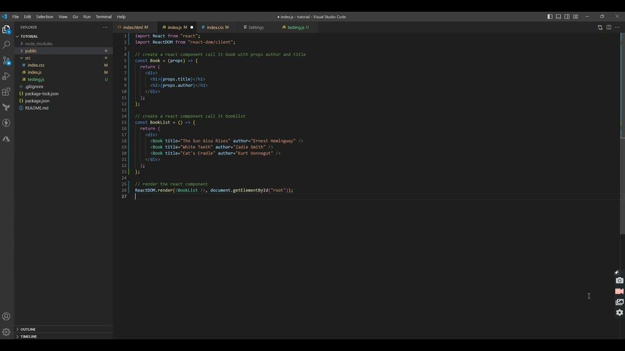 Create React Component Using Github Copilot Youtube