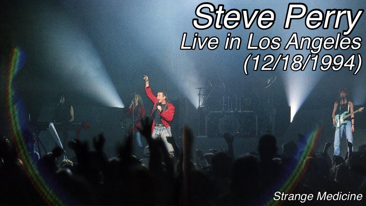 Steve Perry - Live in Los Angeles (December 18th, 1994) - YouTube