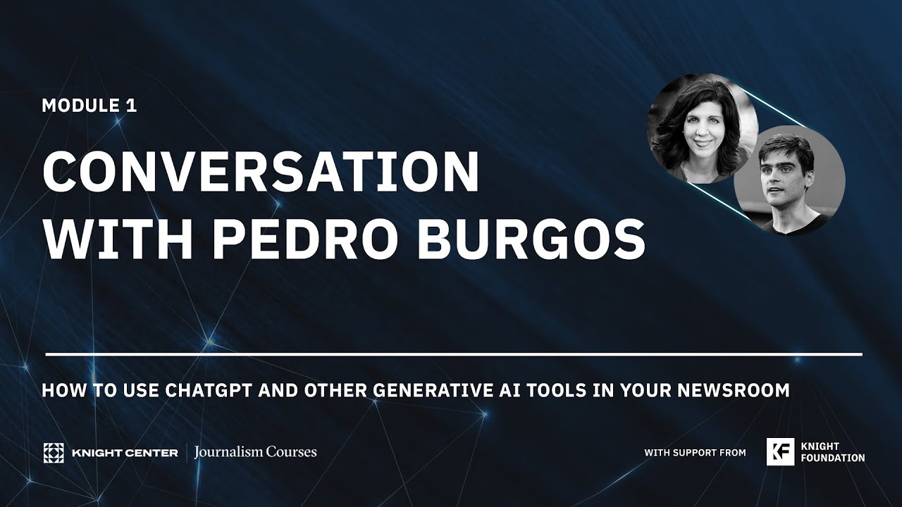 Conversation with Pedro Burgos | Module 1 - YouTube