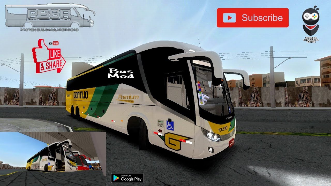 Proton Bus Simulator Road (PBSR) Gameplay Video #14. - YouTube