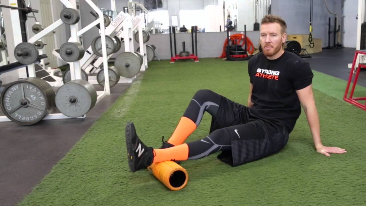 Calf - Foam Roller Myofascial Release - YouTube