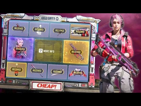 I Spent 5500 CP for the DR-H Blood Rose LEGENDARY in COD Mobile! 💸 ...