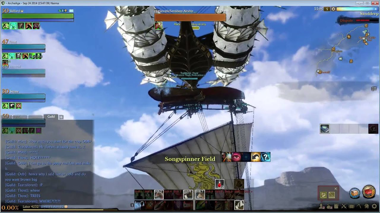 Archeage- Flying Boat - YouTube