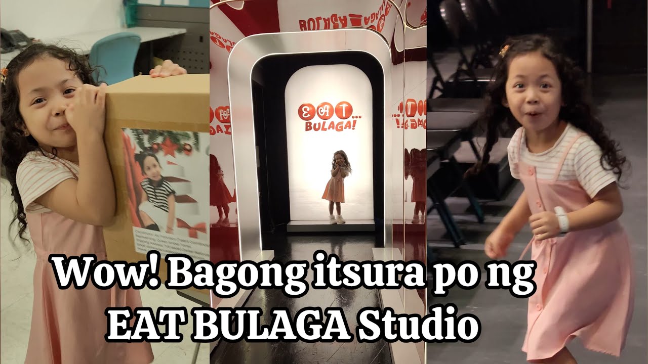 WOW! Bagong itsura po ng EAT BULAGA Studio | May gift po ulit sakin ang ...
