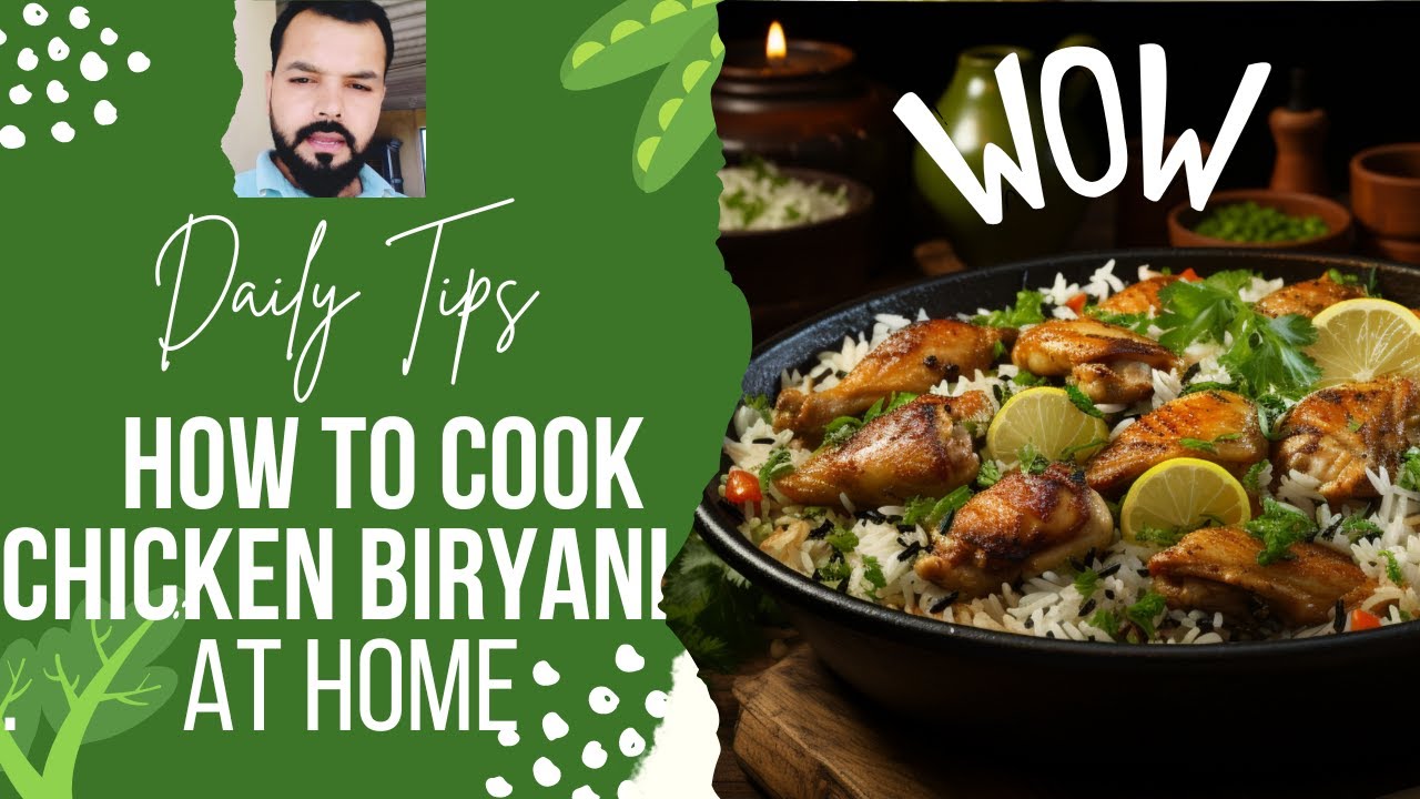 How to cook Chicken biryani🍗 / Simple & Easy process of chicken biryani ...
