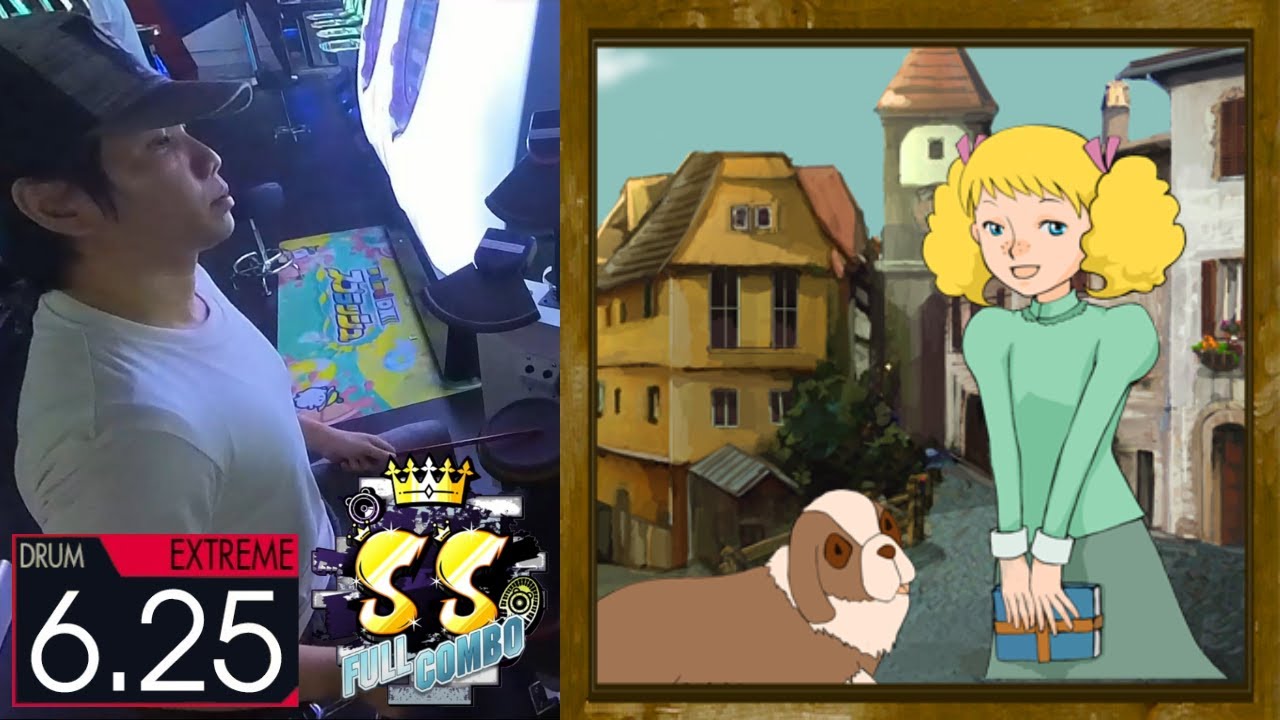 [GITADORA FUZZ-UP] 青い鳥 Extreme Drum 6.25 SS FULL COMBO - YouTube