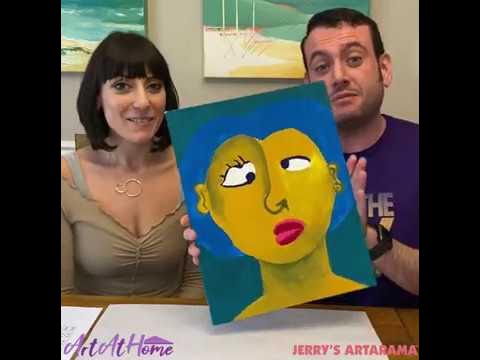 🎲Roll A Picasso Game & Paint Like Picasso! Art At Home Fun Easy Art ...