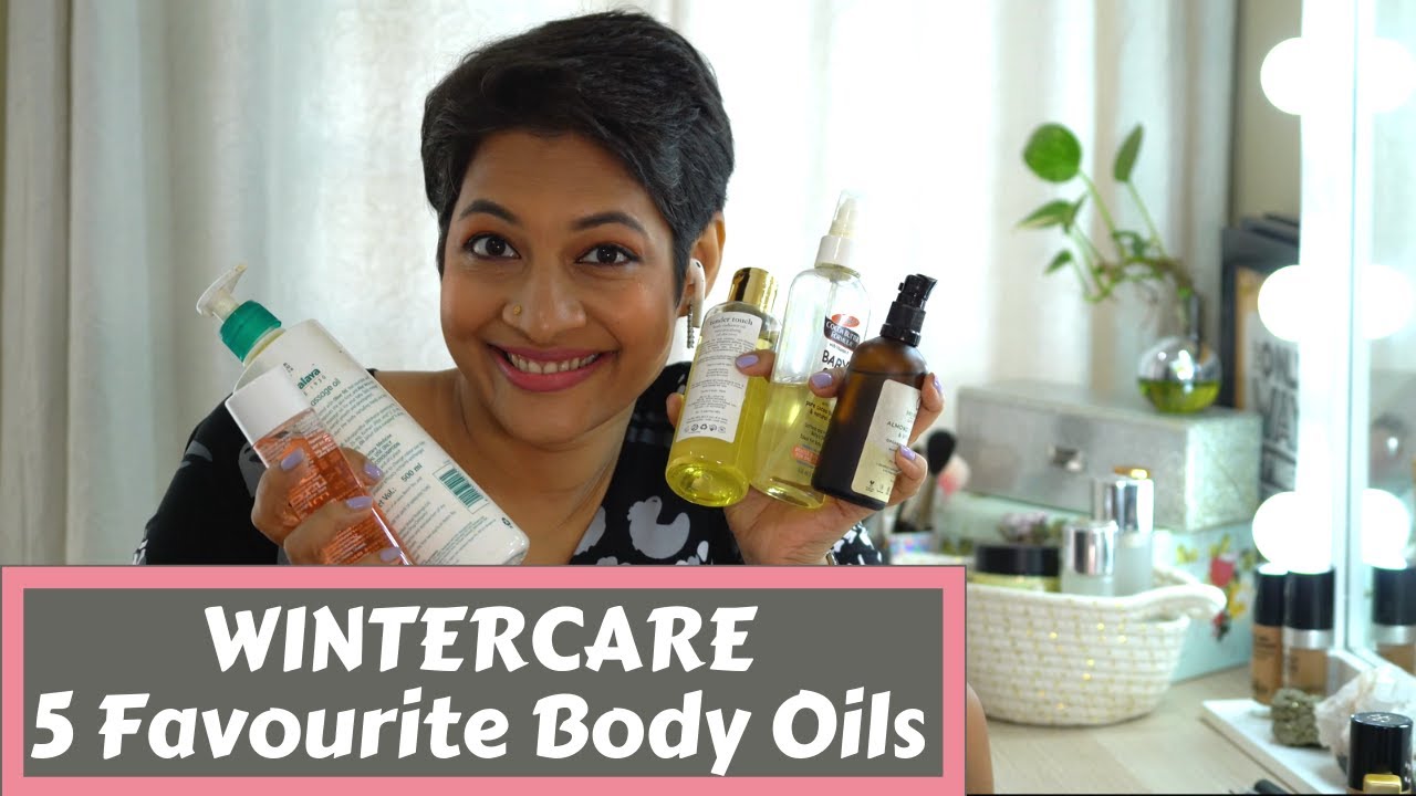 Winter Skincare - 5 Favourite Body Oils | JoyGeeks - YouTube