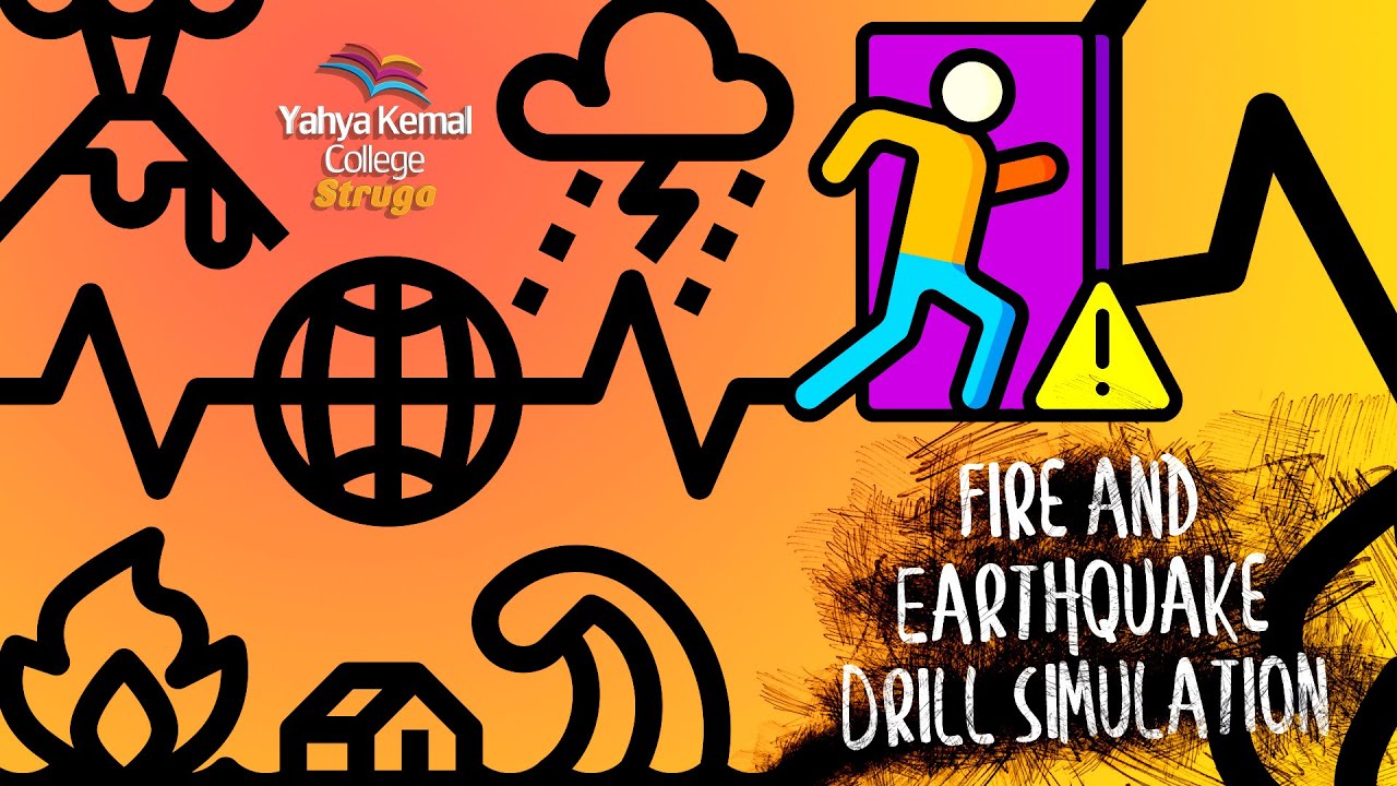 Fire and Earthquake Drill Simulation - YouTube