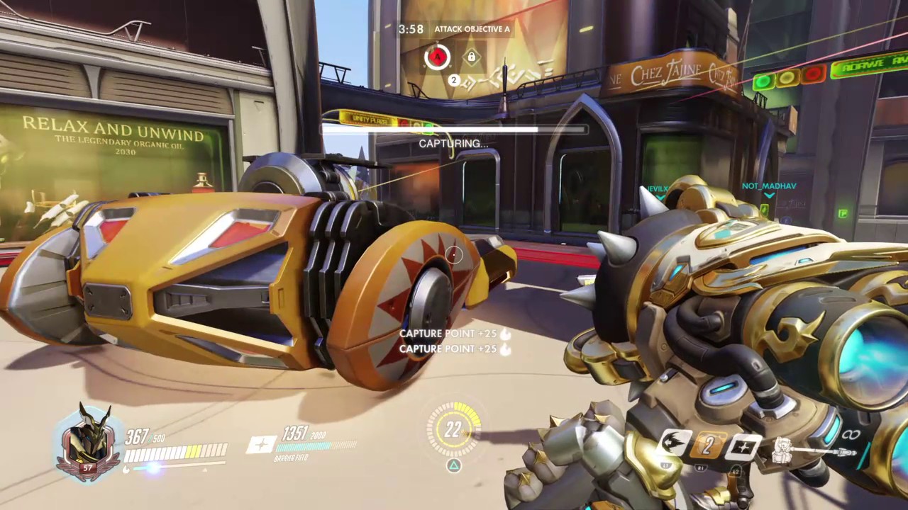 Overwatch: Reinhardt Gameplay and PotG - YouTube