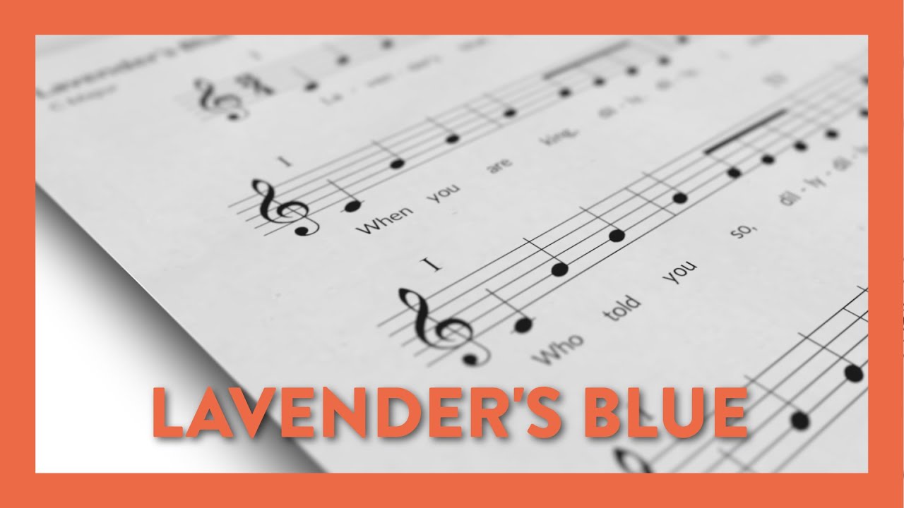 How to Play "Lavender's Blue" | Piano Lesson - YouTube