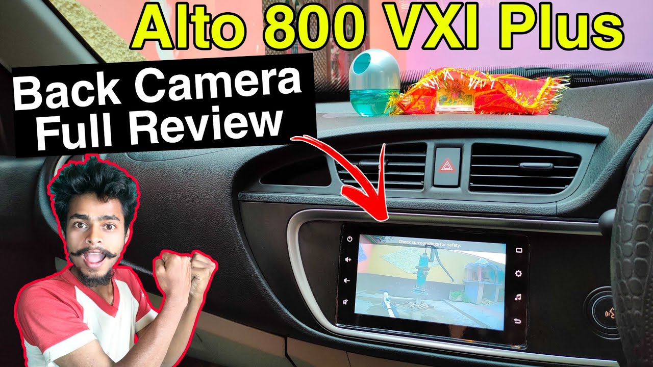 Alto 800 VXI Plus Back Camera Full Review | Alto vxi Plus 2021 Back ...