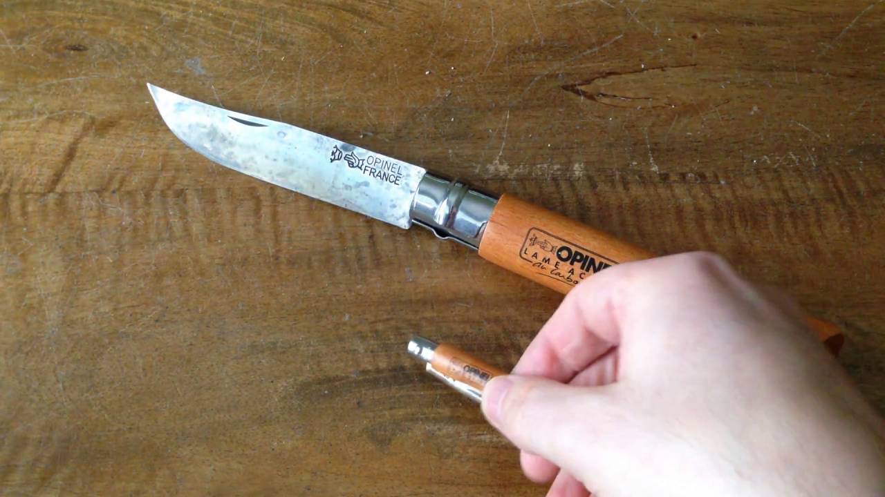Opinel No 12 and No 2 - YouTube