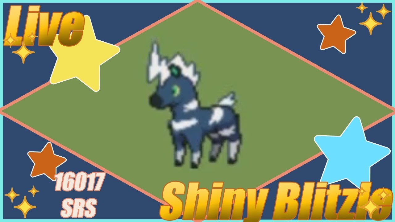 Live Shiny Blitzle - 16,017 Random Encounters - Pokemon White - YouTube