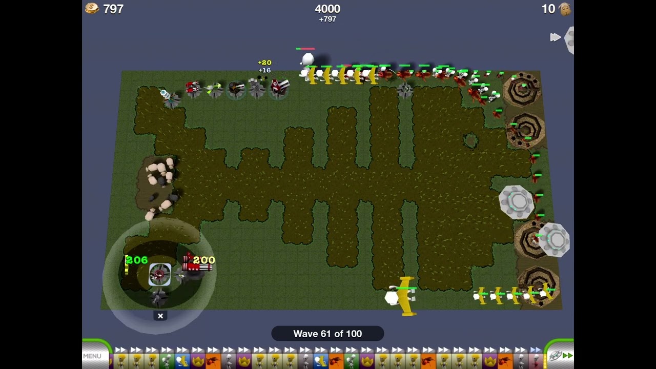 Tower Madness Spiny | Highest Score | Fewest Towers - YouTube