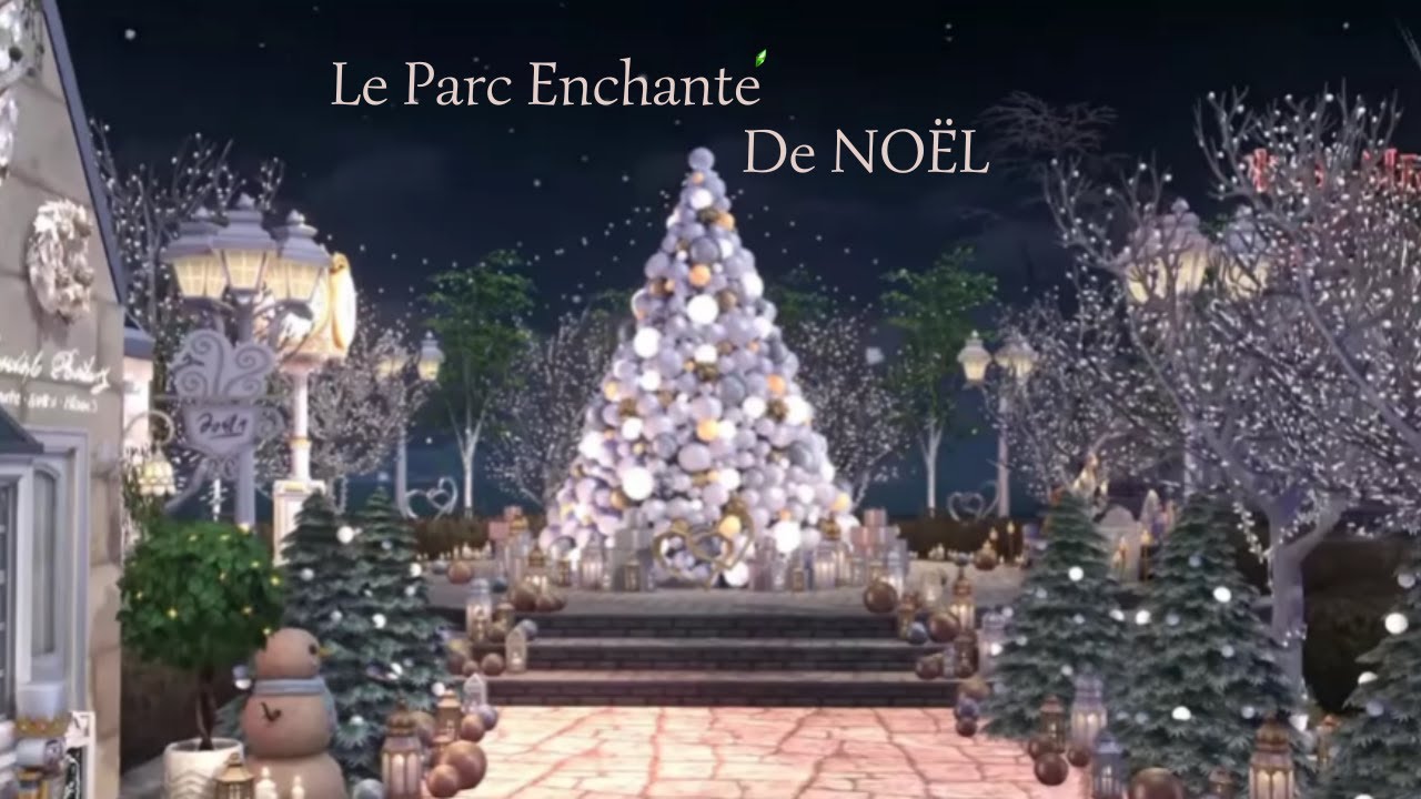 Le Parc enchanté de Noël / Sims 4 - YouTube
