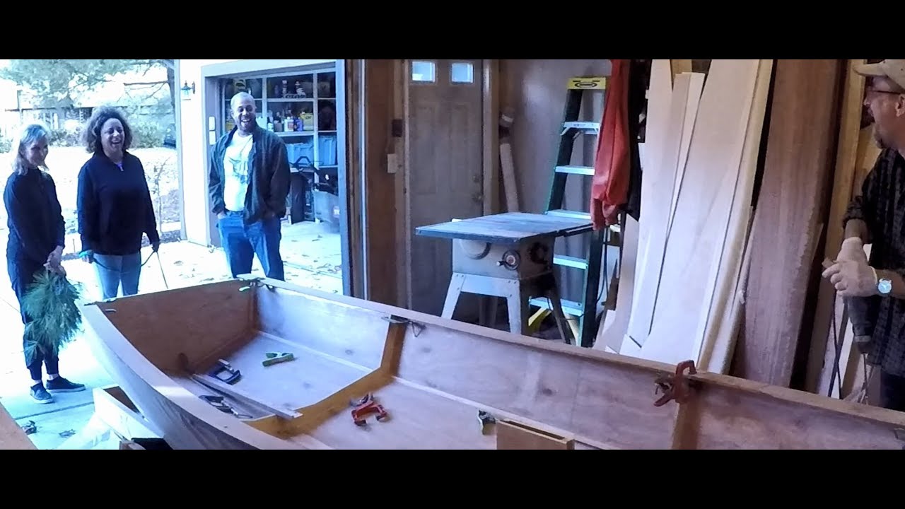 Ep 19 Installing the Rails and Transom Cap: Designing and Building a ...