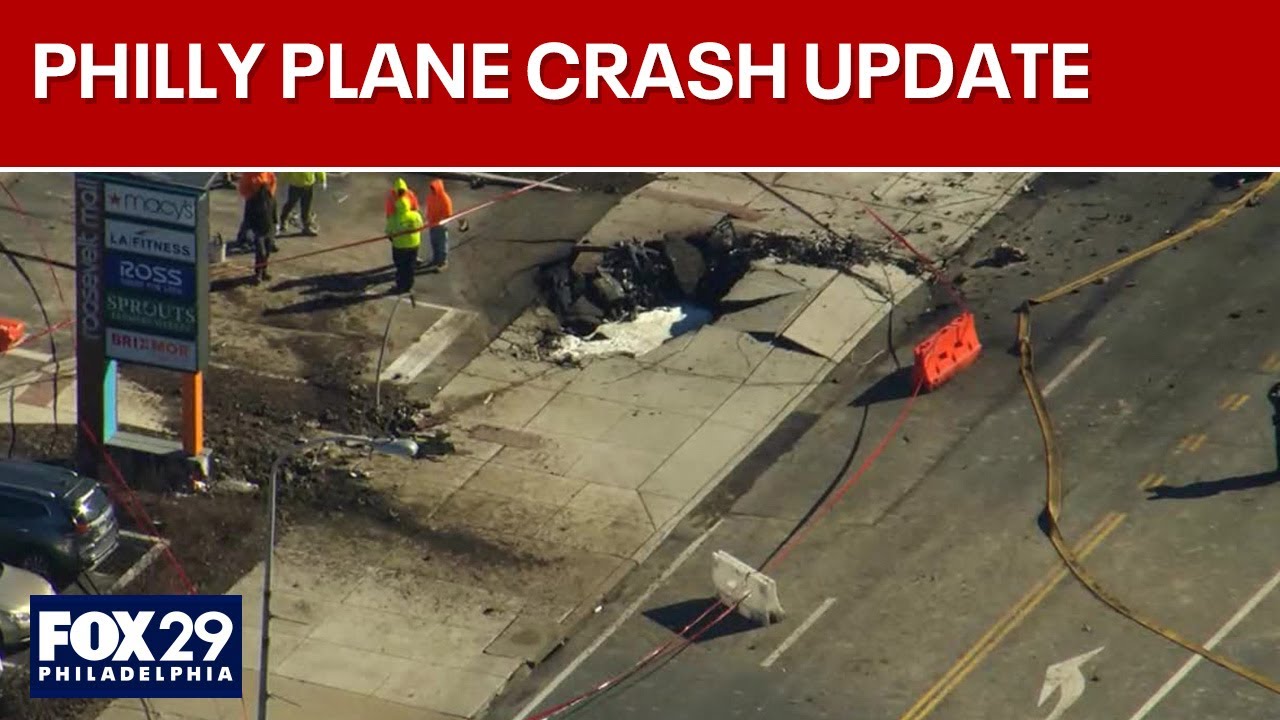 LIVE: Deadly Philly plane crash update | FOX 29 News Philadelphia - YouTube