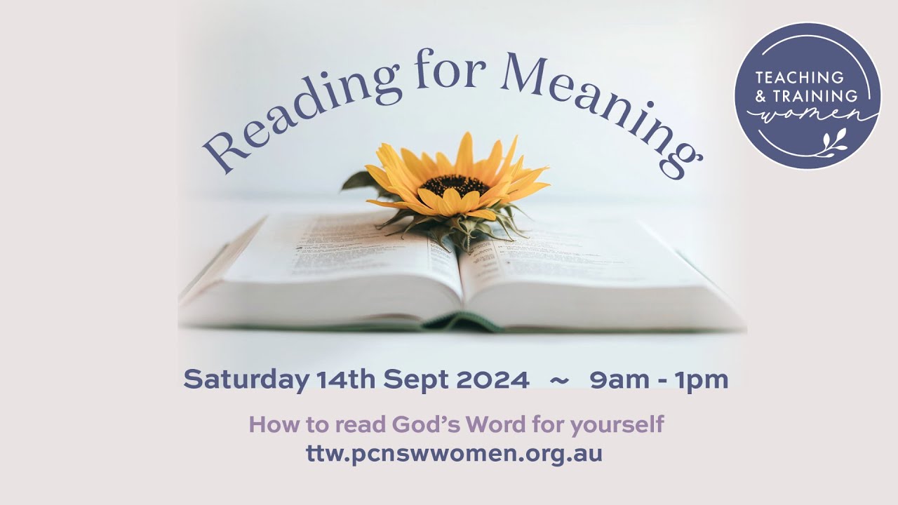 Reading For Meaning - So What? (Application) with Dr Debra Tattersall ...