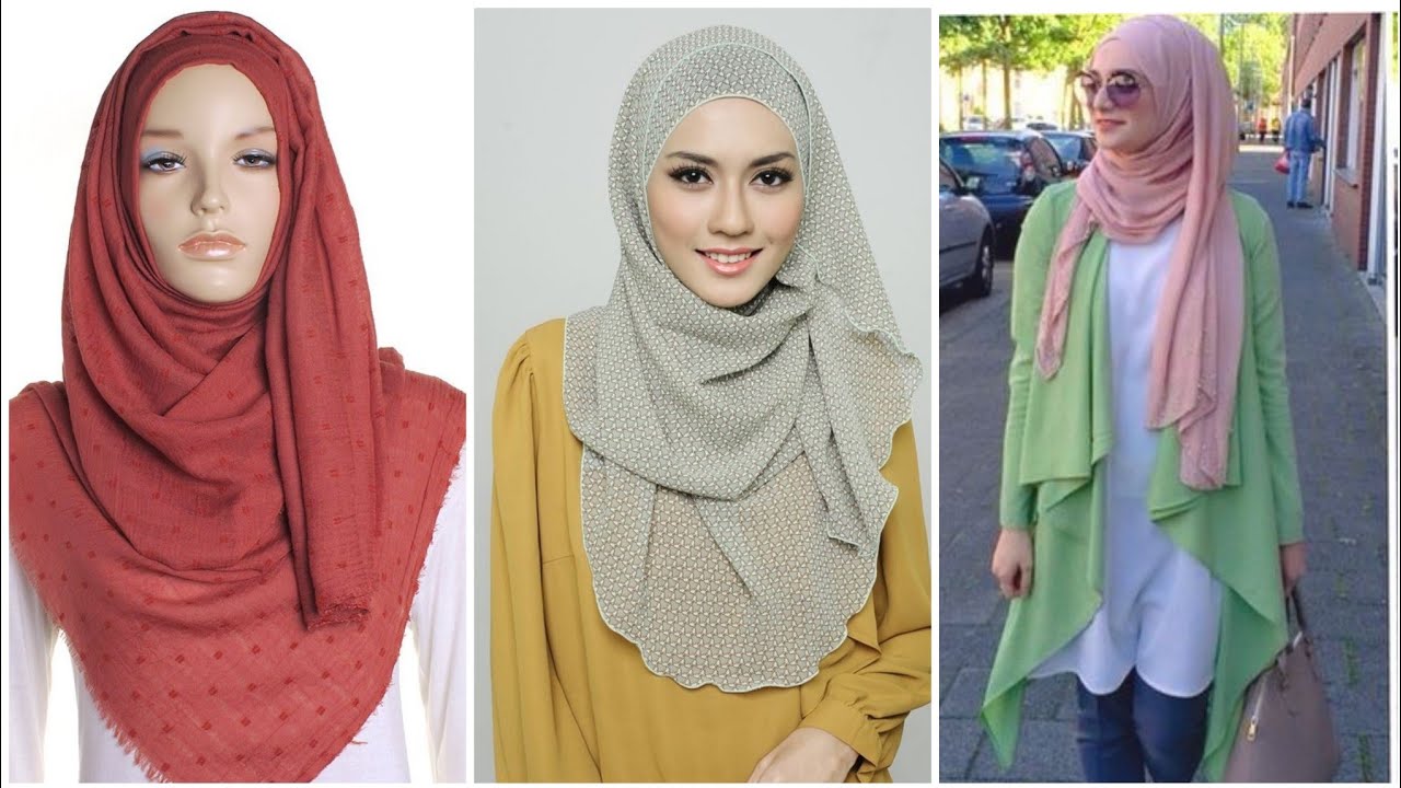Hijab style//Hijab layers// - YouTube