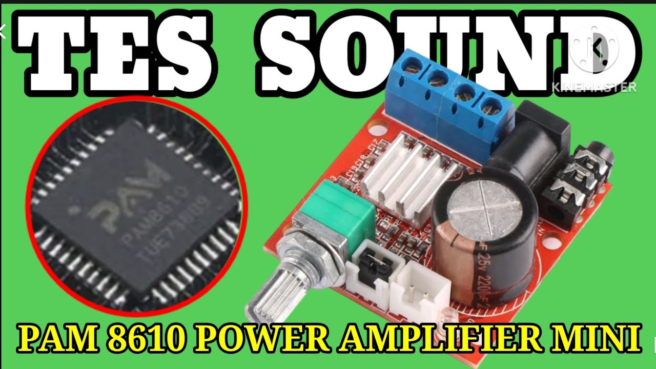 Power Amplifier Mungil Suara Kencang - YouTube