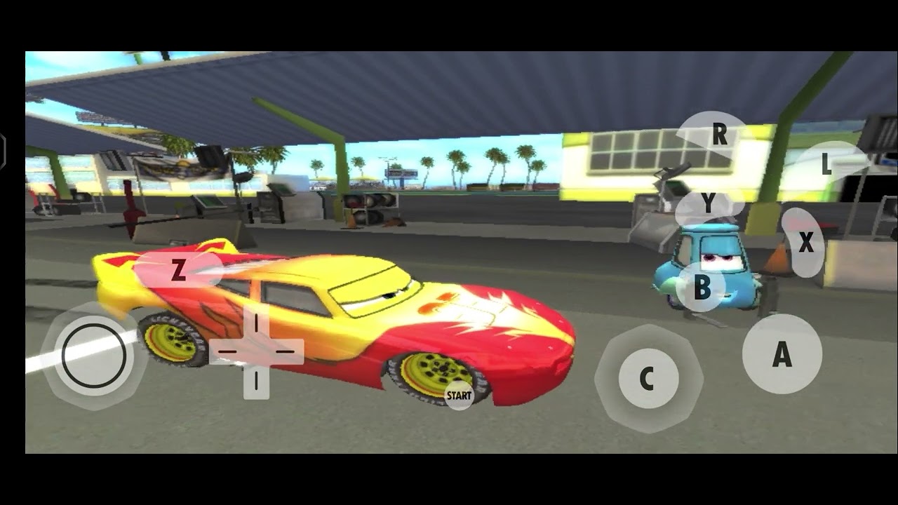 Cars The Videogame GameCube Gameplay #3 - YouTube