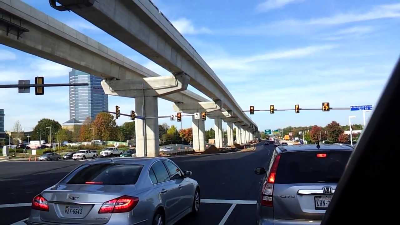 WMATA/MWAA Metro Silver Line Phase 1 Testing - YouTube