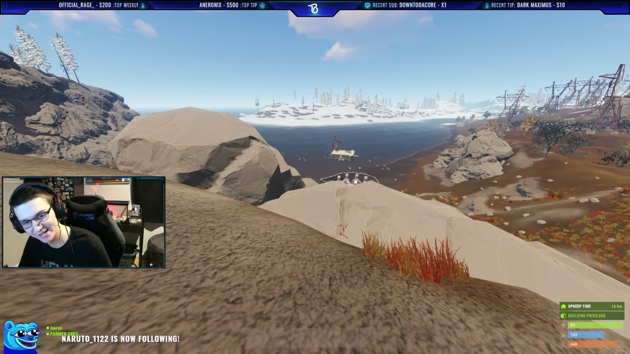 BLOOPRINT ON XQC - NEW OTV & Friends Rust Server - YouTube