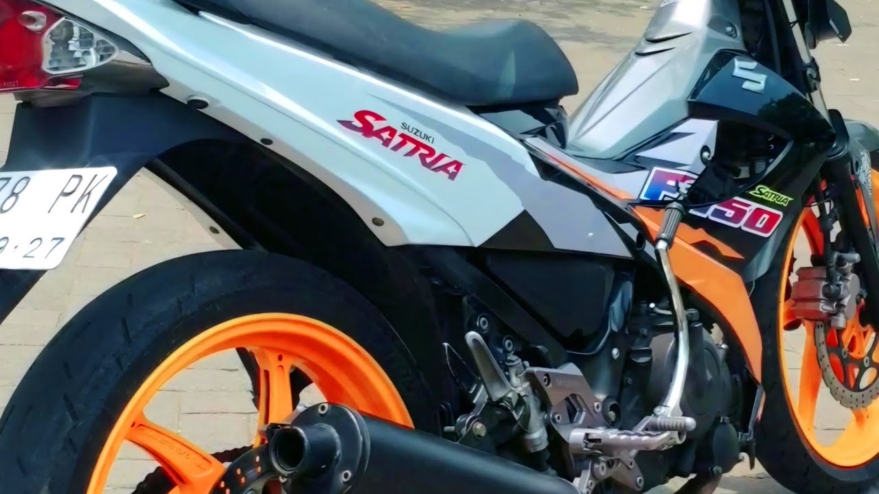 Jarang ada‼️Bikin striping Satria fu, livery NOVA DASH - YouTube