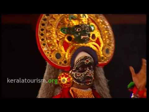 Kali Theeyattu Ritual art - YouTube
