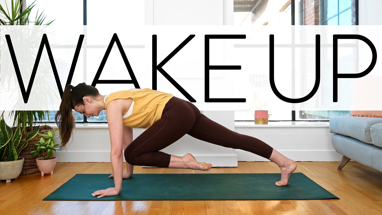 Morning Yoga practice to wake up and feel good 🌞☕ - YouTube