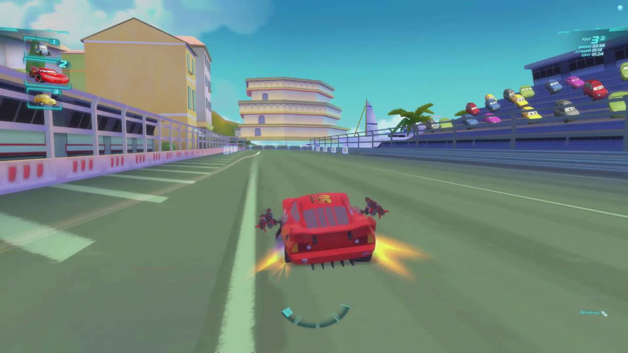 CARS 2 Lightning McQueen Battle Race Gameplay Disney Pixar Cars - YouTube
