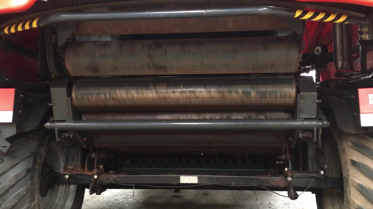 For Sale - 2014 Kuhn i-BIO Baler & Wrapper - YouTube