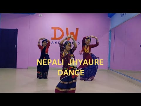 NEPALI JHYAURE DANCE BY NOWA - YouTube