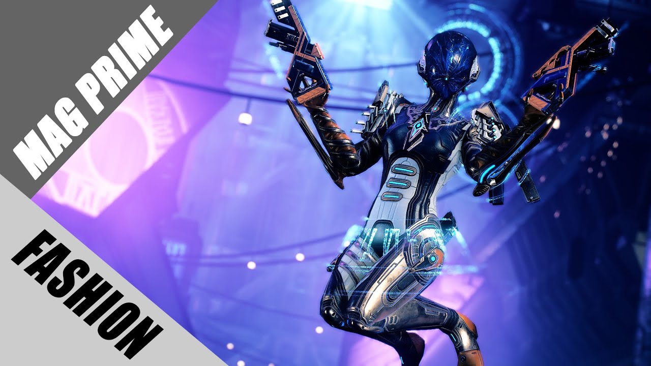 Warframe | Fashion Frame | Mag Prime : femina de fidelis - YouTube