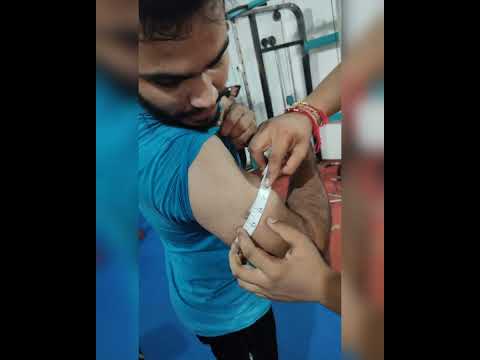 15 inch biceps, long way to go #gym #shorts #biceps #bicepsworkout # ...